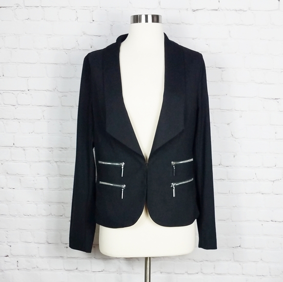 Patrizia Luca | Jackets & Coats | Patrizia Luca Sheer Back Blazer Black ...